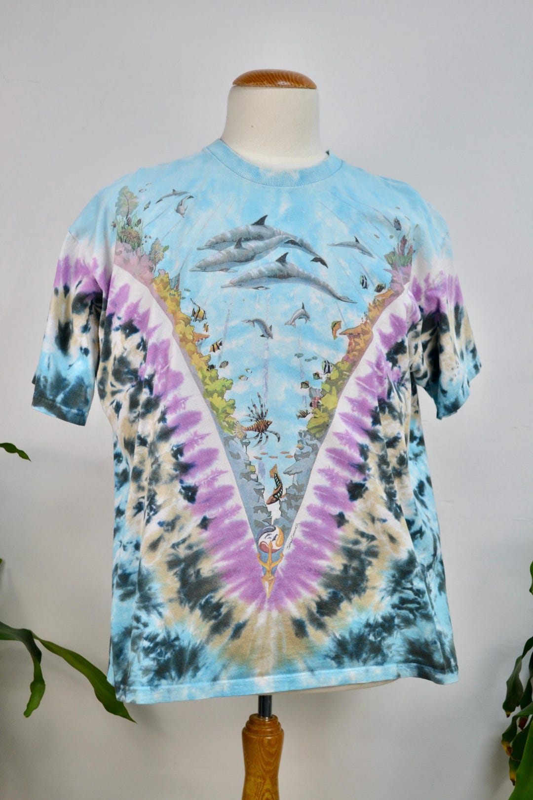 1990 ©liquid Blue John Conwell Under the Sea Tee - Etsy