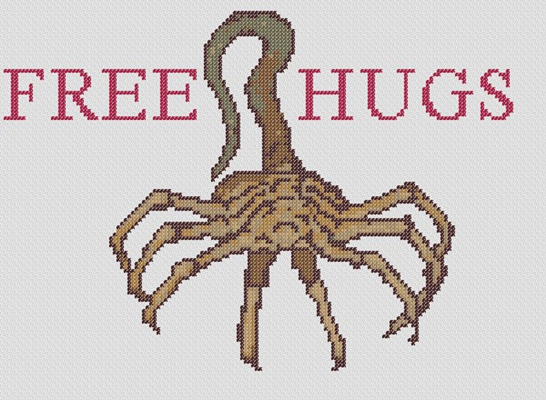 Free Hugs Facehugger Pattern - Etsy