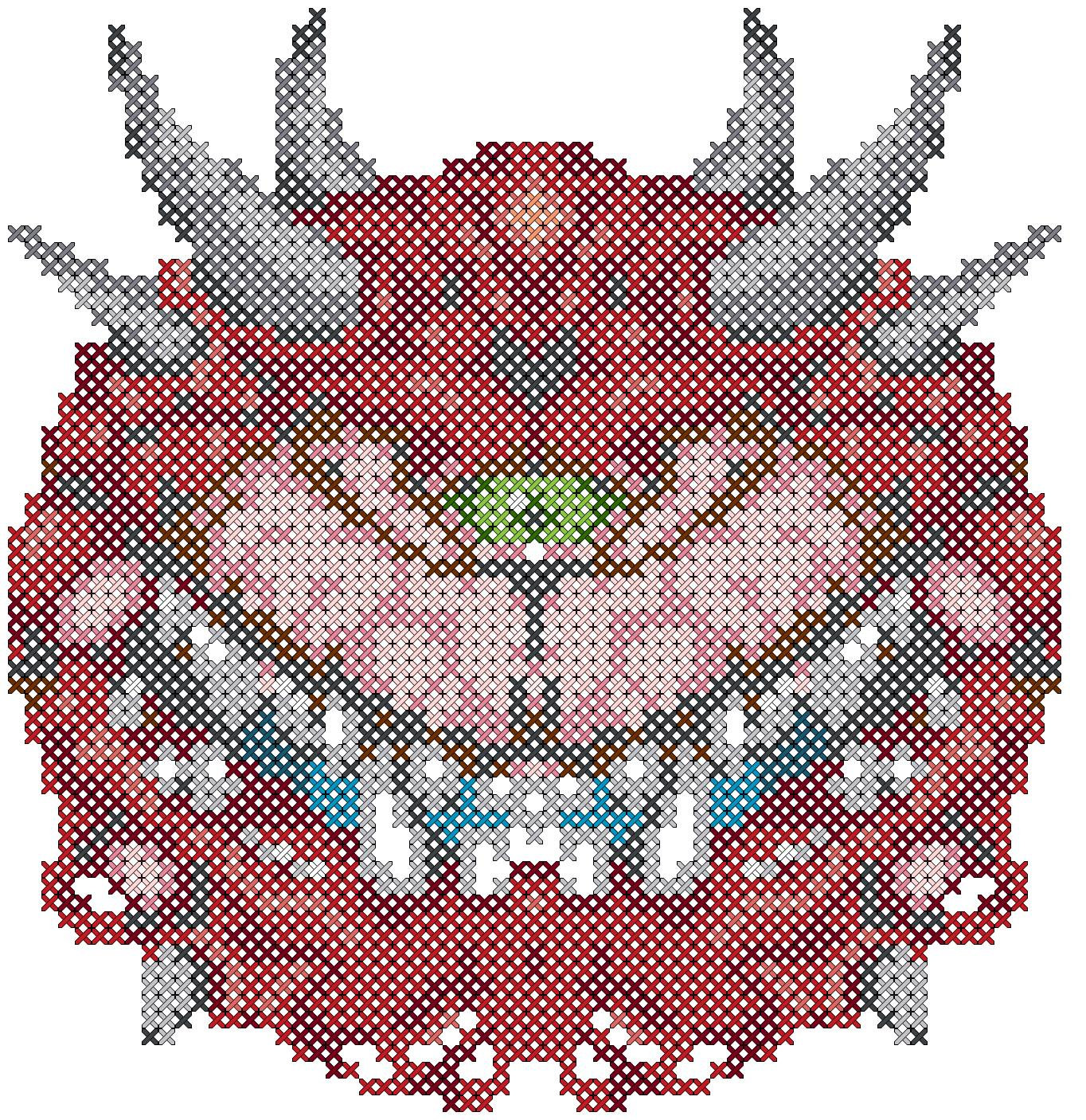 Cacodemon DOOM Cross Stitch Pattern - Etsy UK