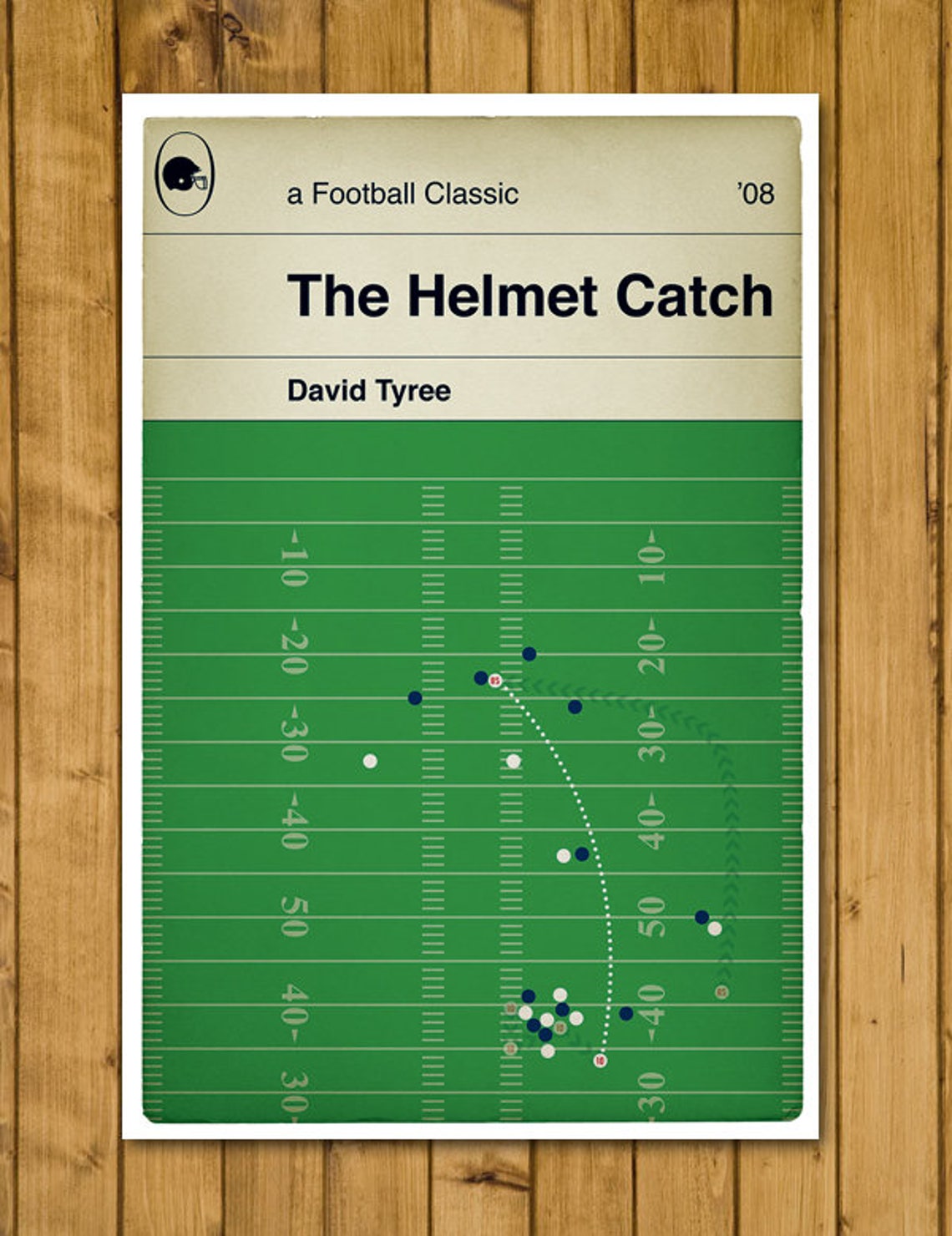 The Helmet Catch - David Tyree Catch for Giants Against Patriots in ...