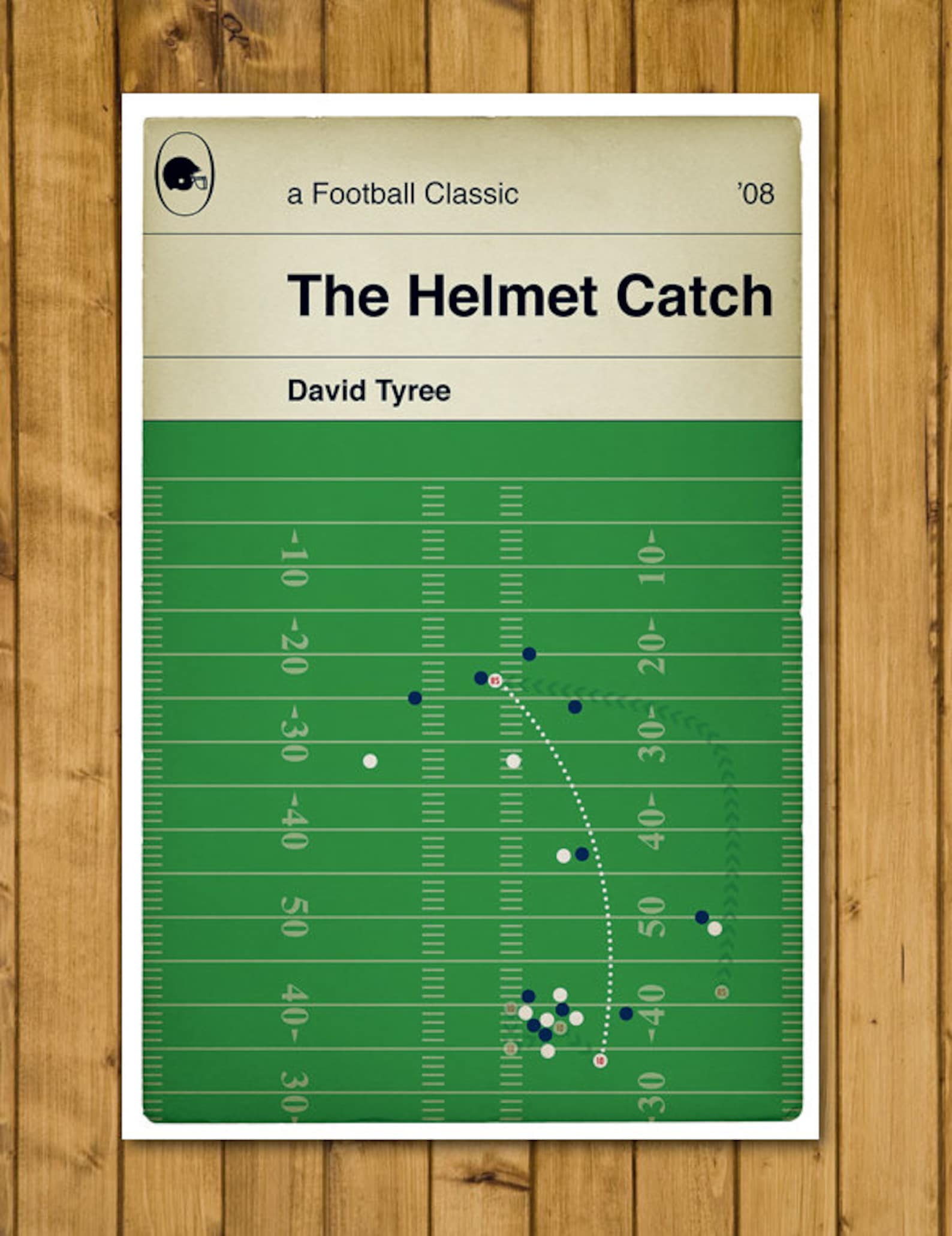 The Helmet Catch - David Tyree Catch for Giants Against Patriots in ...