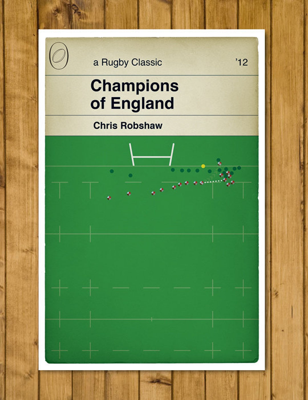 Rugby Poster - Harlequins Try V Leicester Tigers - 2012 Premiership ...