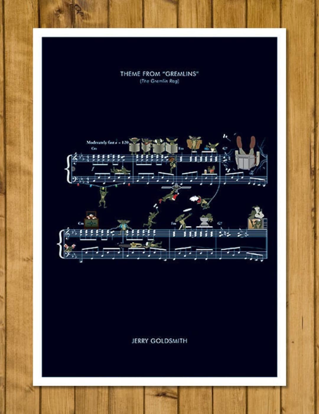 Theme From Gremlins - Jerry Goldsmith - the Gremlin Rag - Movie ...