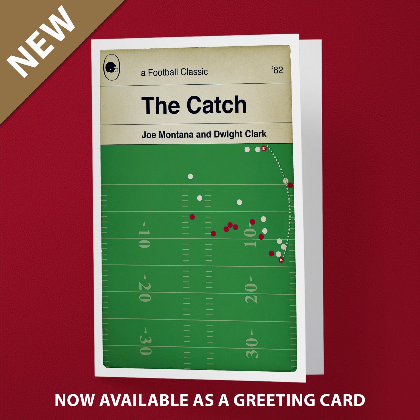 The Catch - Joe Montana / Dwight Clark - 49ers NFC Championship Game ...
