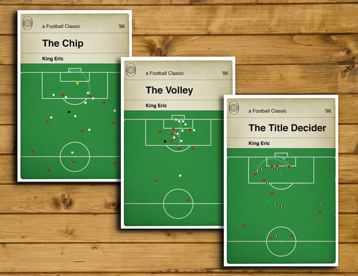 Manchester United Iconic Goals - Eric Cantona Set - Set of 3 - King ...