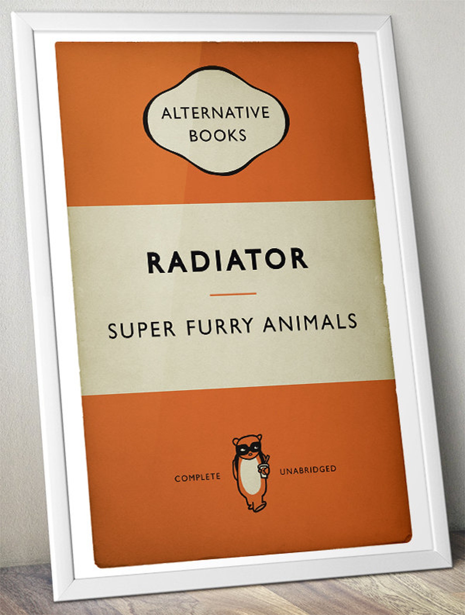 Super Furry Animals Radiator Alternative Book Cover Poster - Etsy