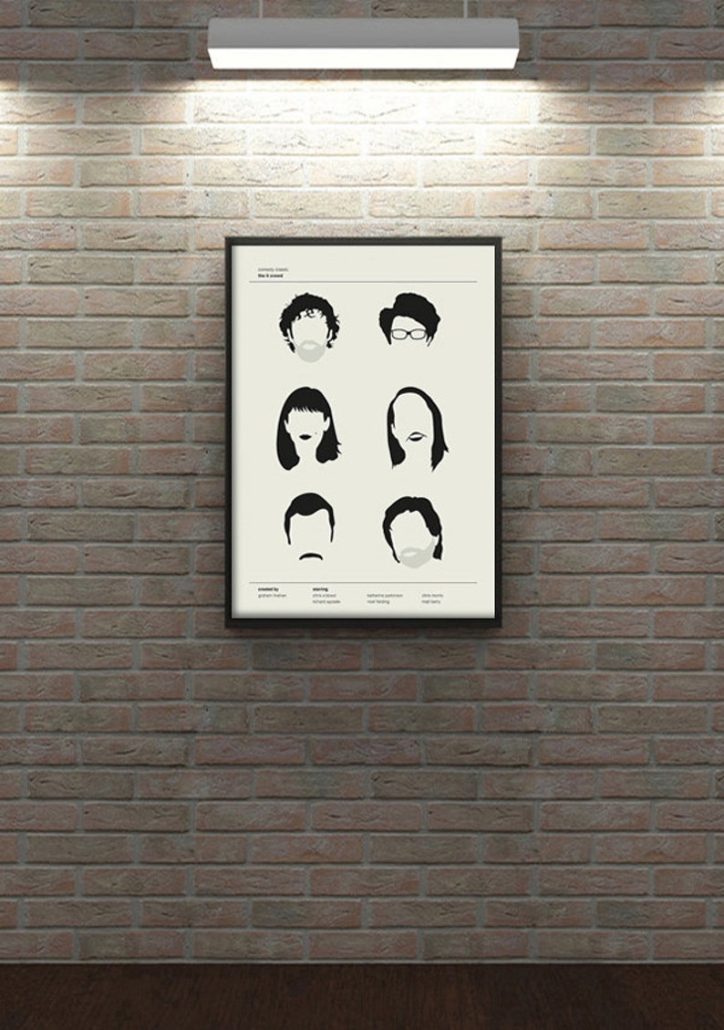 Comedy Classic Poster The It Crowd Office Decor Etsy