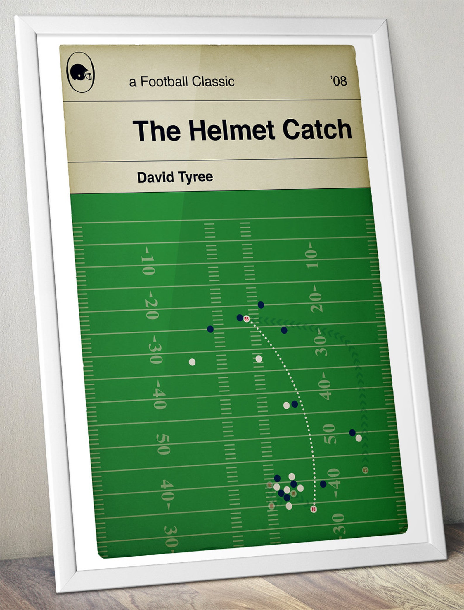 The Helmet Catch - David Tyree Catch for Giants Against Patriots in ...