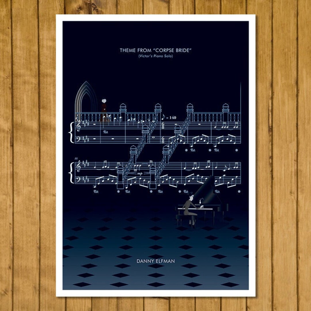 Theme From Corpse Bride: Victor's Piano Solo by Danny Elfman ...
