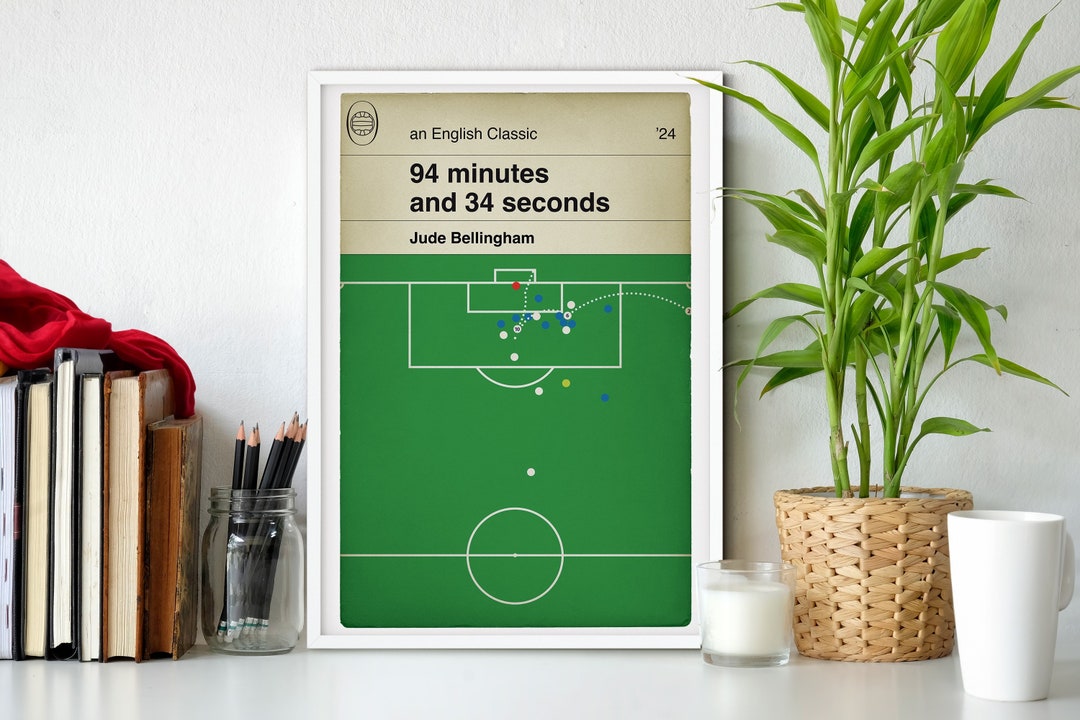 Jude Bellingham Overhead Kick Poster: England Euro 2024 Goal - Etsy