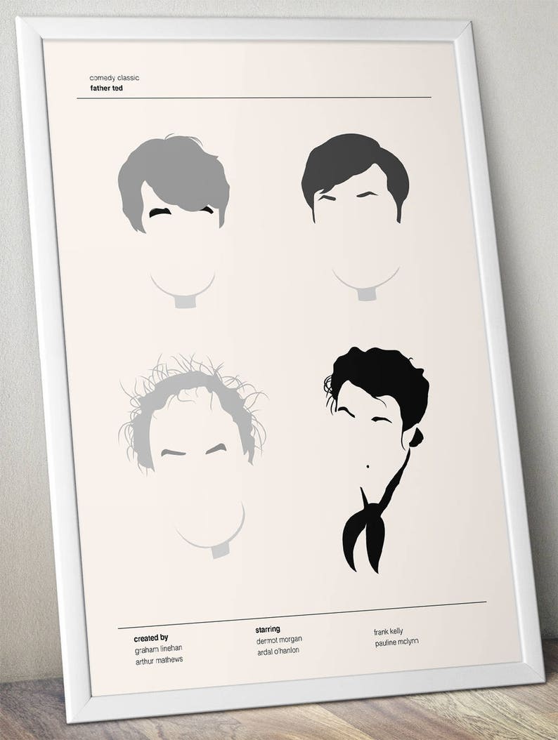 Comedy Classic Poster - Father Ted (420 X 297mm - A3) - Etsy