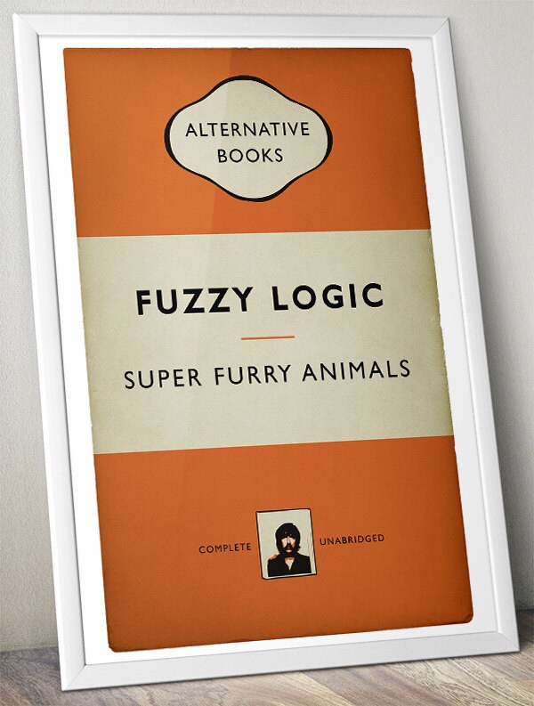 Super Furry Animals Fuzzy Logic Alternative Book Cover - Etsy UK