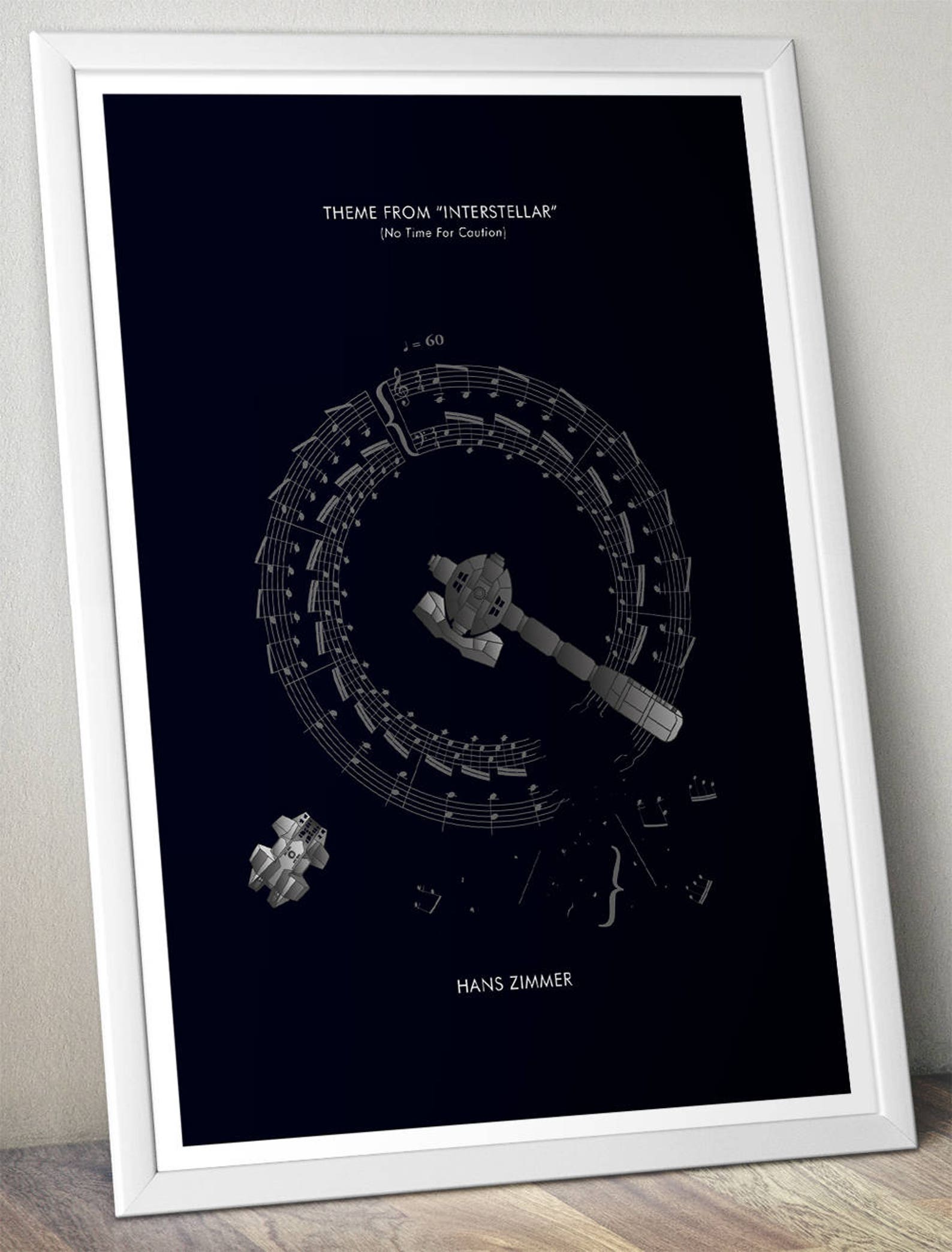 Theme from Interstellar No Time For Caution by Hans Zimmer | Etsy