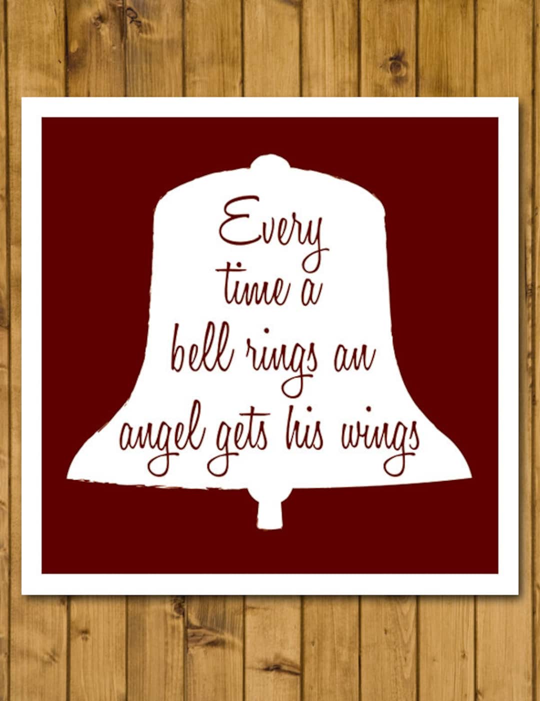 It’s A Wonderful Life - Every Time A Bell Rings an Angel Gets His Wings ...