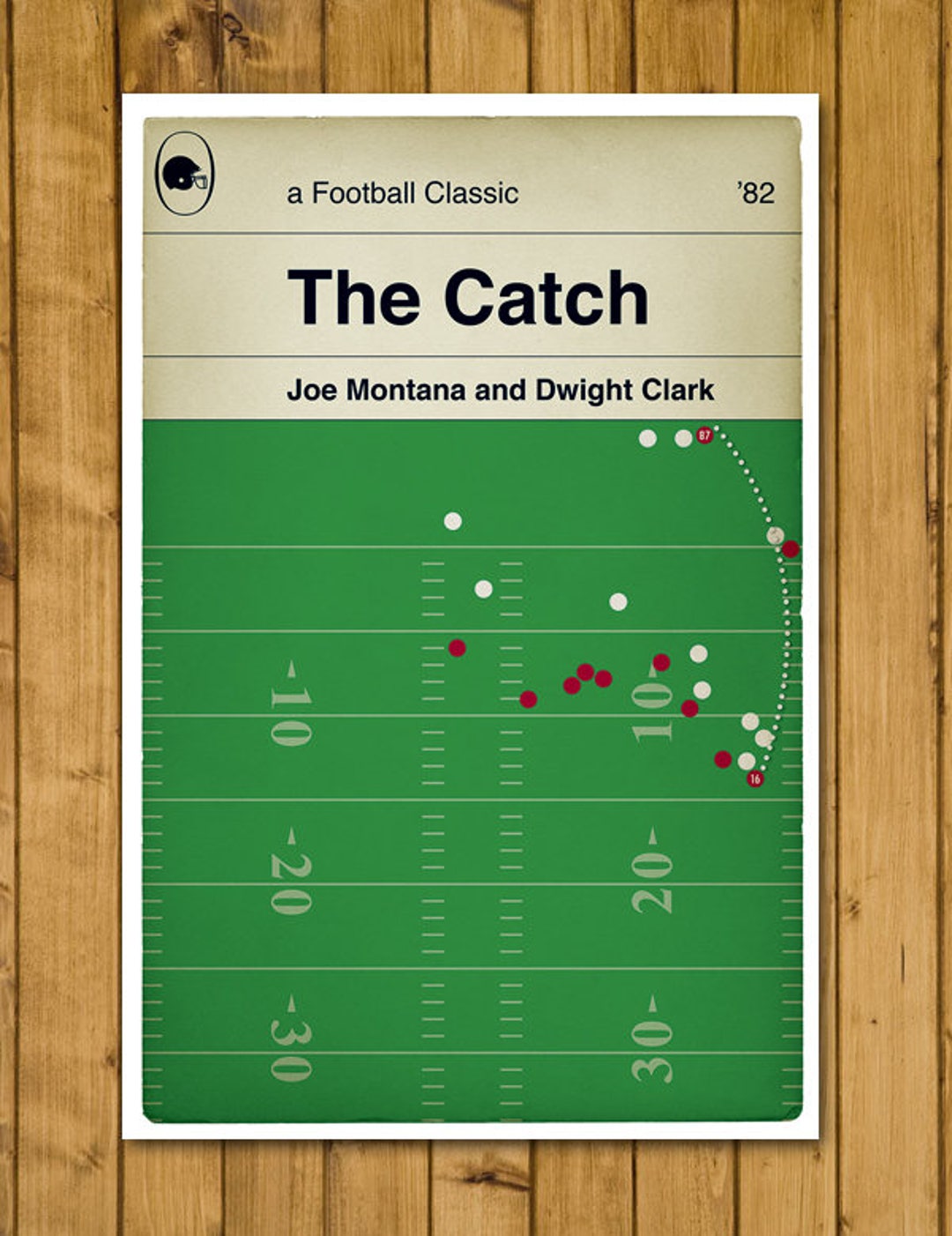 The Catch - Joe Montana / Dwight Clark - 49ers NFC Championship Game ...