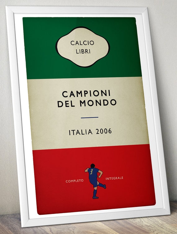 Italia Italy Campioni Del Mondo World Champions 2006 | Etsy