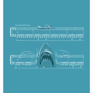 Main Theme From Jaws by John Williams - Movie Classics Poster ...