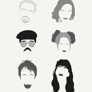 Comedy Classic Poster - Spaced - TV Series Wall Decor - Minimal Art ...
