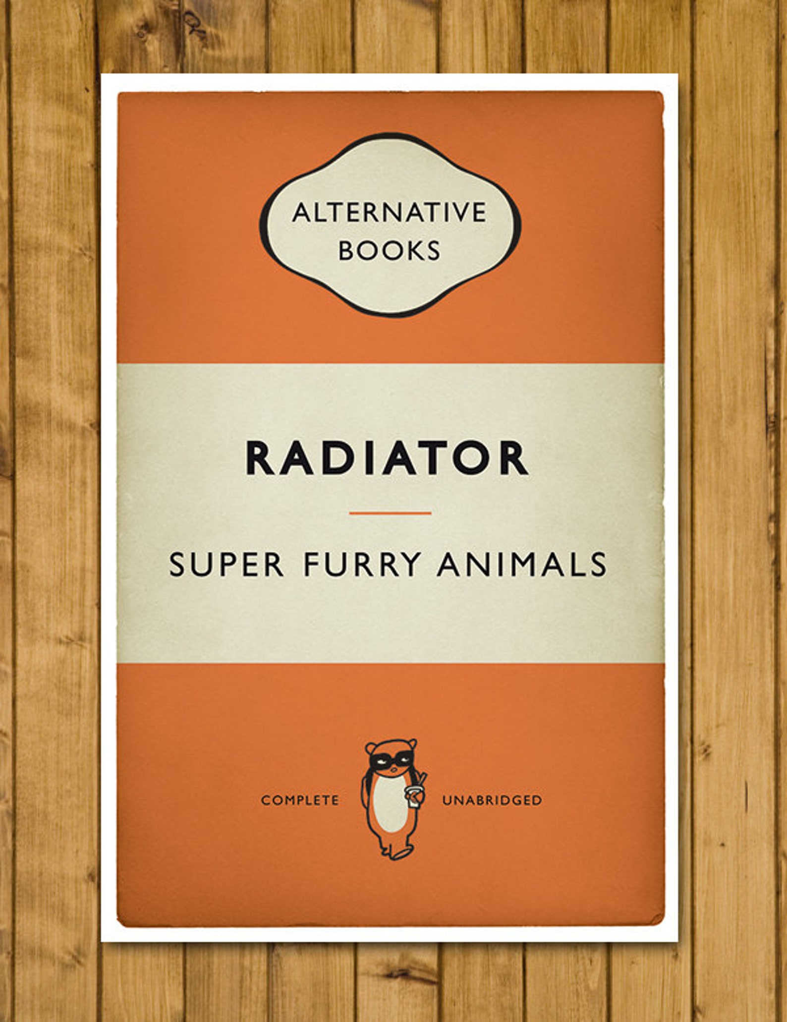 Super Furry Animals Radiator Alternative Book Cover Poster - Etsy