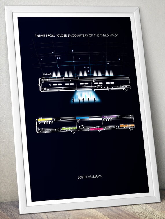 John Williams Close Encounters Theme Vintage 1977 "close Encounters Of