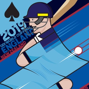 The Kings of White Ball Cricket - 4 X King Playing Cards - England ...