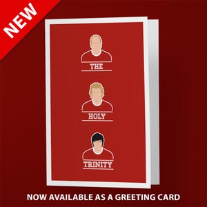 Man Utd Legends Football Poster: the Holy Trinity Art Print - Etsy UK