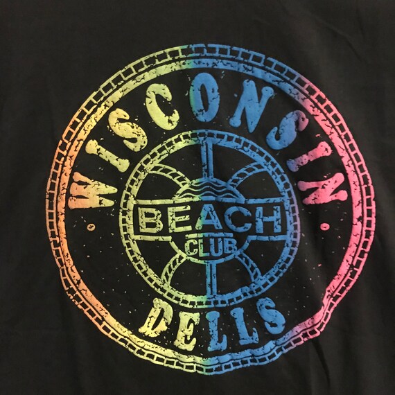 Vintage NOS Wisconsin Dells Puffy Screen Print T Shirt L | Etsy