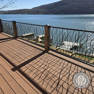 Branch Style Railing | Twigs Design Tree Branch Railing | Metal Stair ...