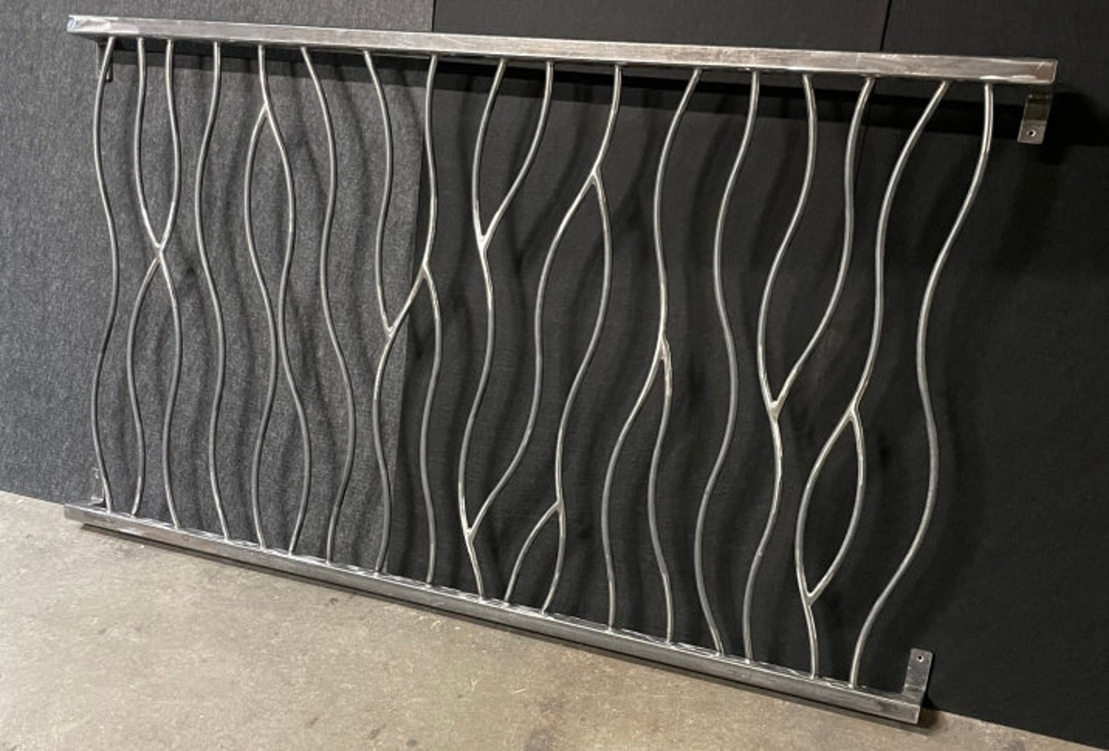 Juliette Railing in My Signature BENT Iron Art Design | Metal Balcony ...