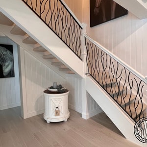 Branch Style Railing | Twigs Design Tree Branch Railing | Metal Stair ...