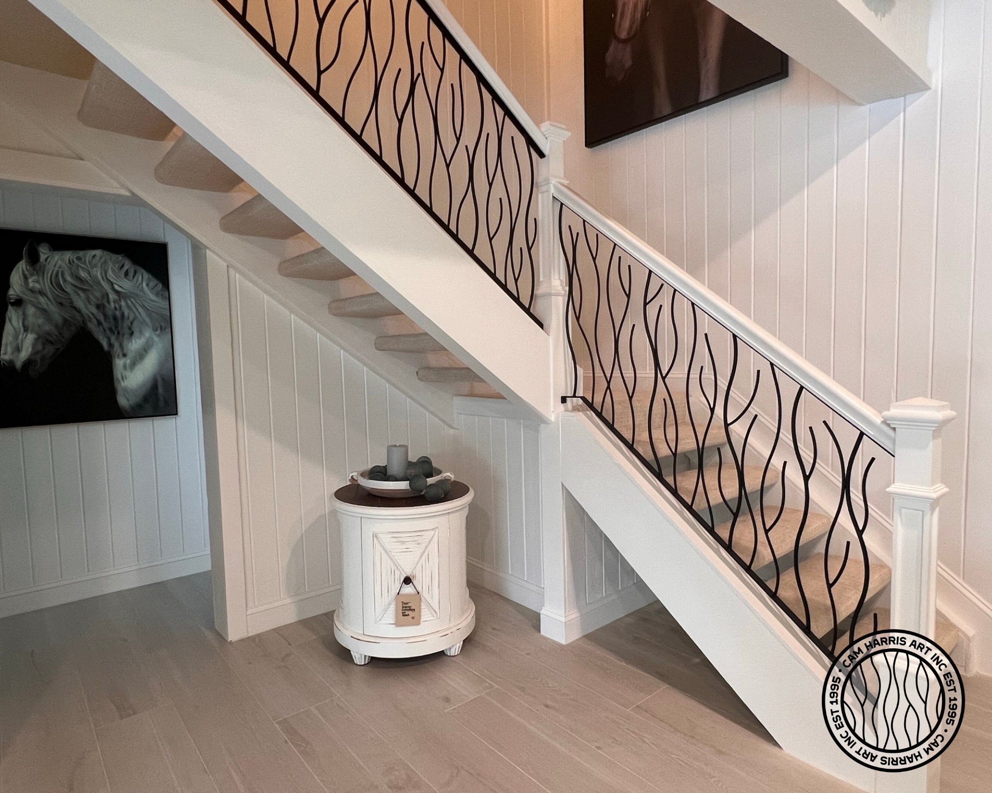 Branch Style Railing Twigs Design Tree Branch Railing Metal Stair ...