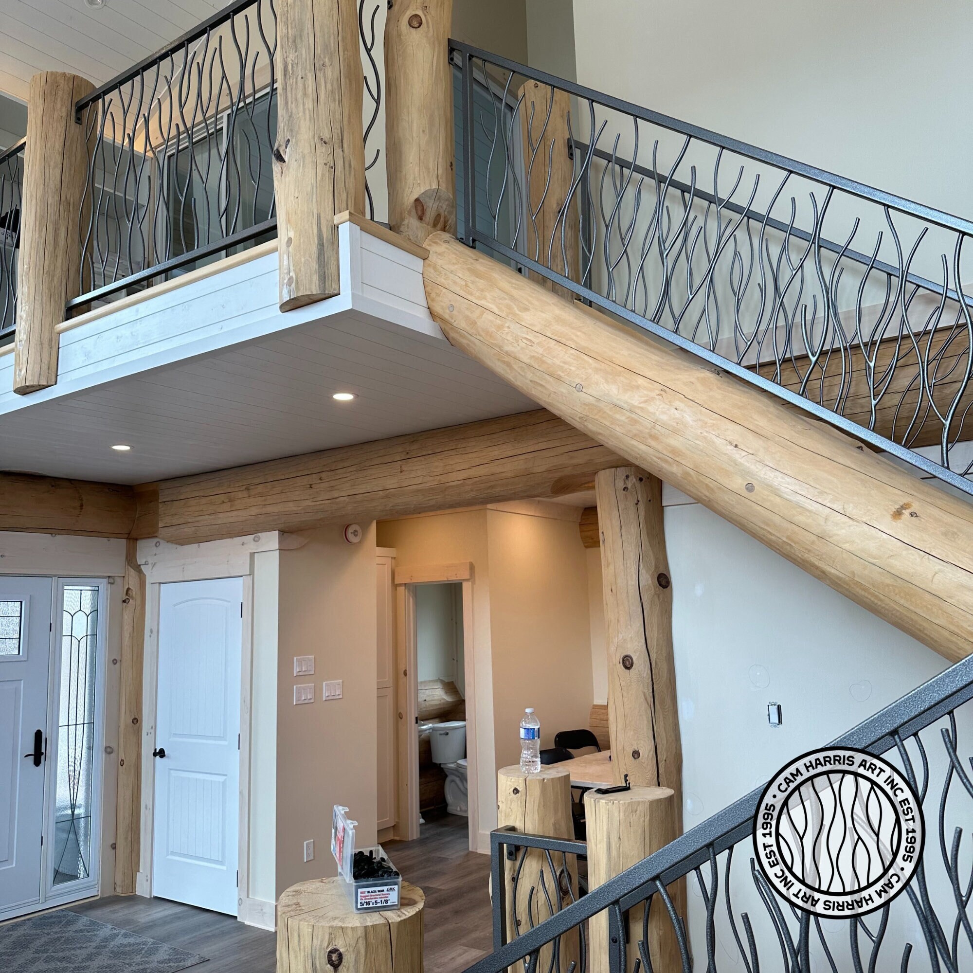 Branch Style Railing | Twigs Design Tree Branch Railing | Metal Stair ...