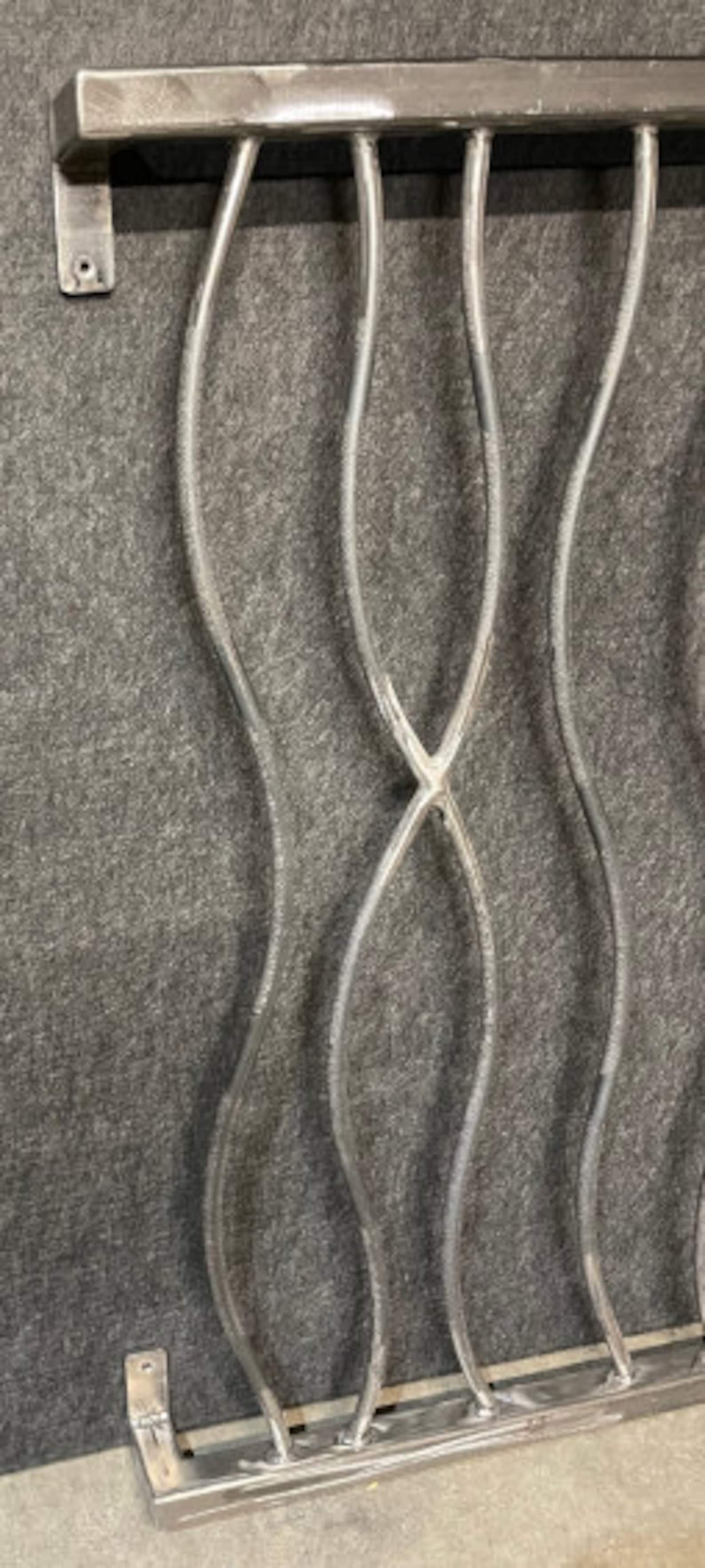 Juliette Railing in My Signature BENT Iron Art Design | Metal Balcony ...