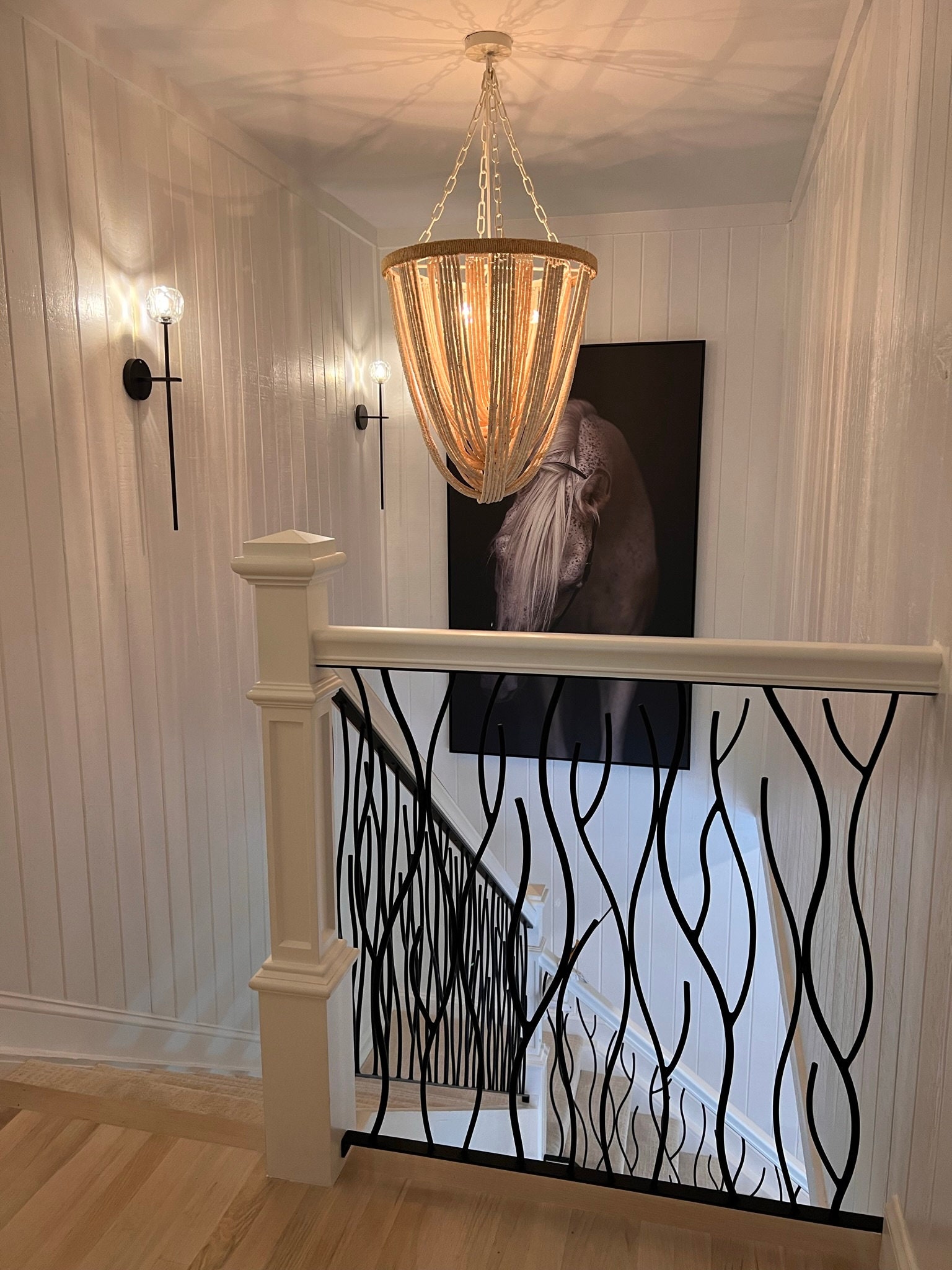 Twigs Design Wrought Iron Railing | Tree Branch Railing | Metal Stair ...