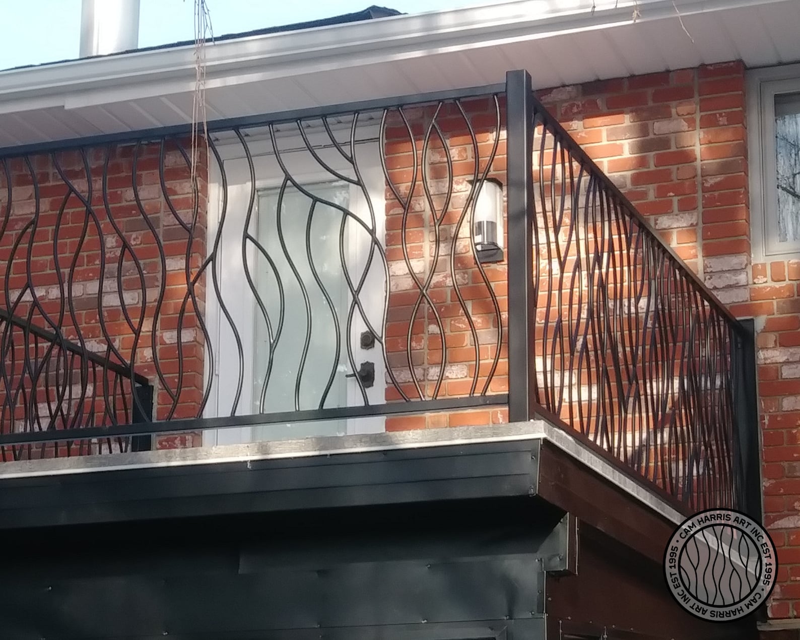 Deck Railing | Custom Railing | Metal Deck Railing | Wrought Iron ...