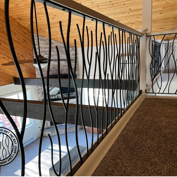 Wrought Iron Railing - Etsy