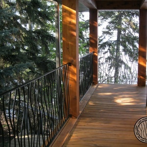 Deck Railing | Custom Railing | Metal Deck Railing | Wrought Iron ...