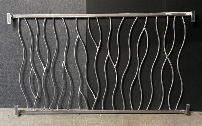 Juliette Railing in My Signature BENT Iron Art Design | Metal Balcony ...