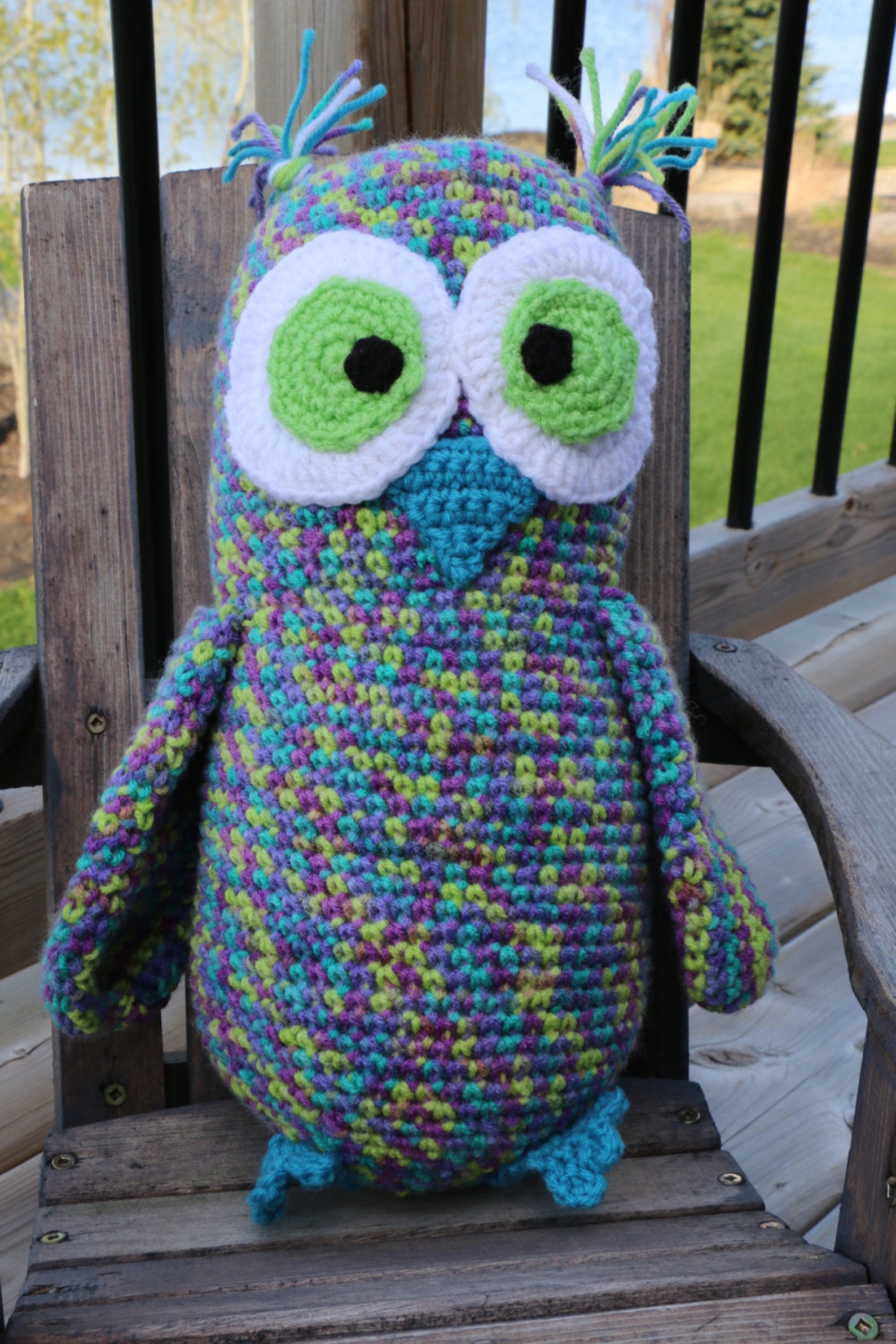 Winged Owl Stuffie Crochet Pattern PDF Pattern Owl Plush Toy Permission ...