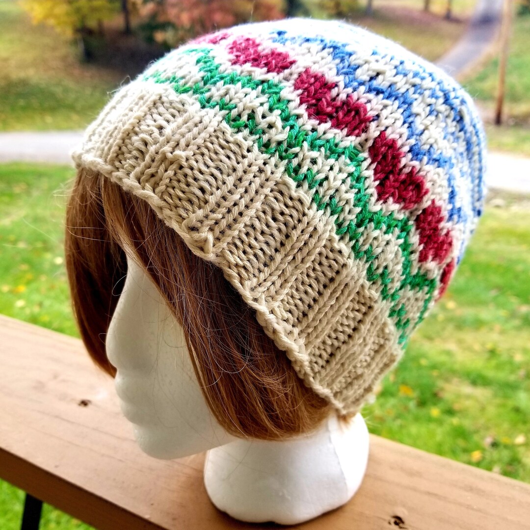 I Love Spring; A Knitted Hat Pattern - Etsy