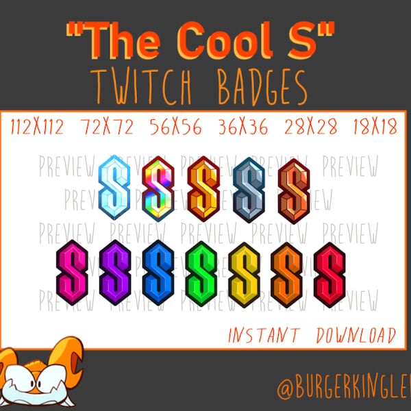 Cool Sub Badges - Etsy