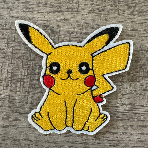 Pikachu Patch - Etsy