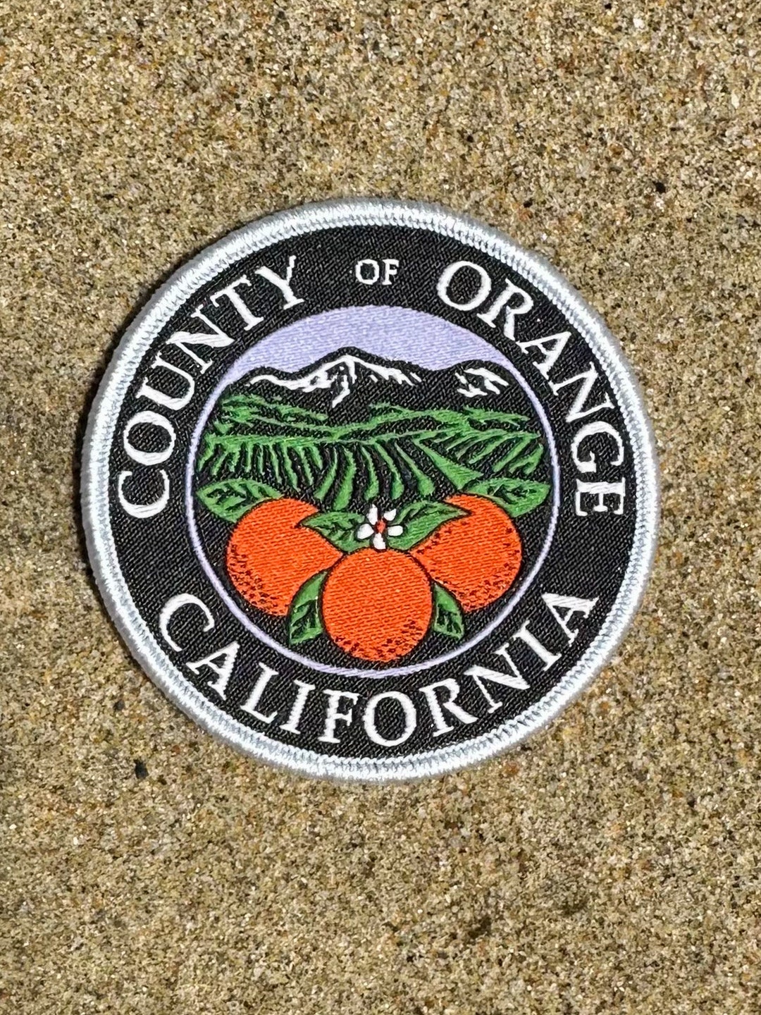 Orange County Iron-on Patch - Etsy