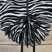 Zebra Printclassroom Door Safety Curtainlockdown Shadefan-out Shade - Etsy