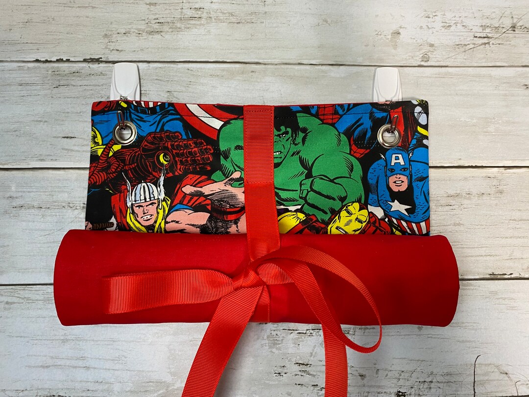 Marvel Comics--avengers--classroom Door Safety Curtain--roll-up Shade ...
