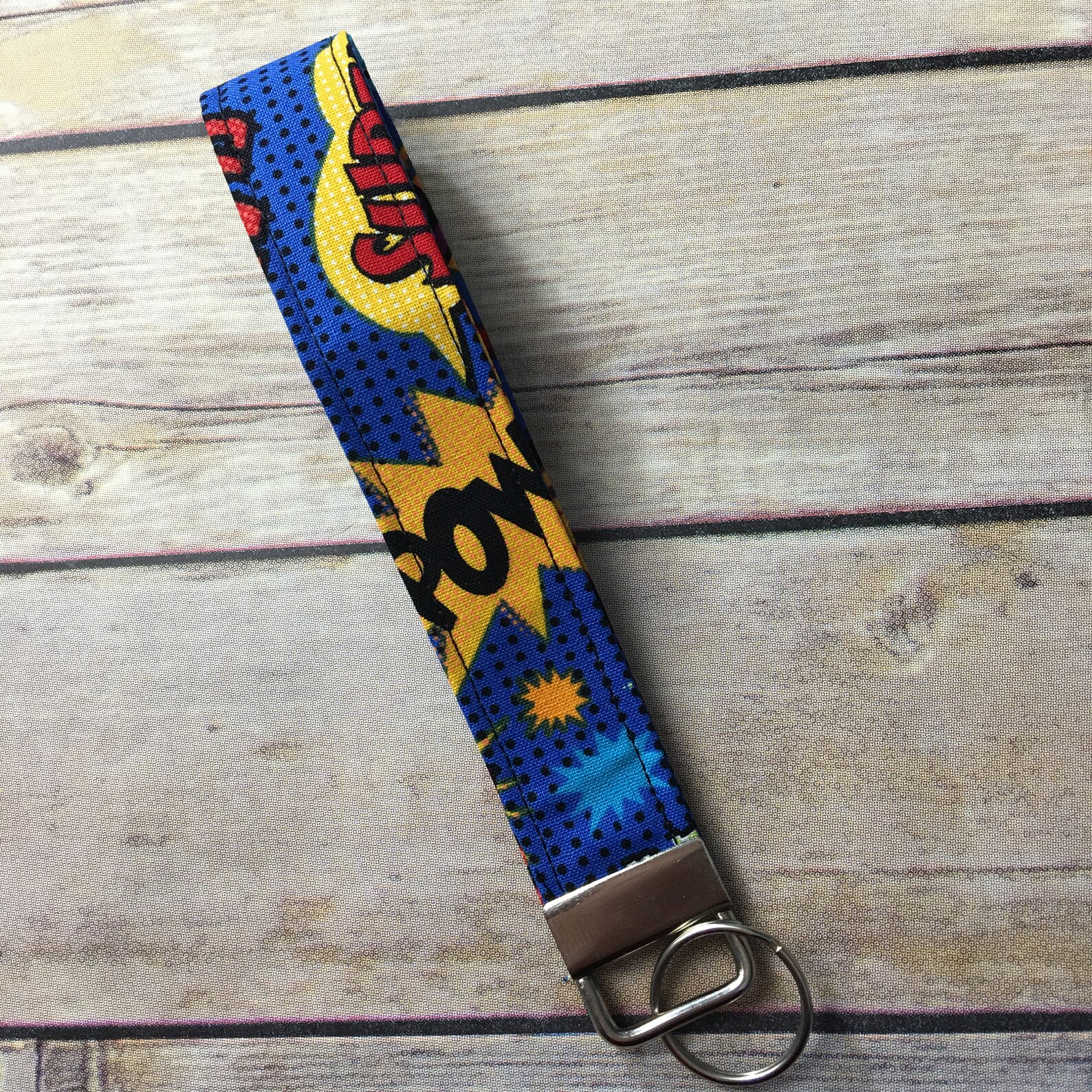 Lanyard Key Fob Super Hero - Etsy