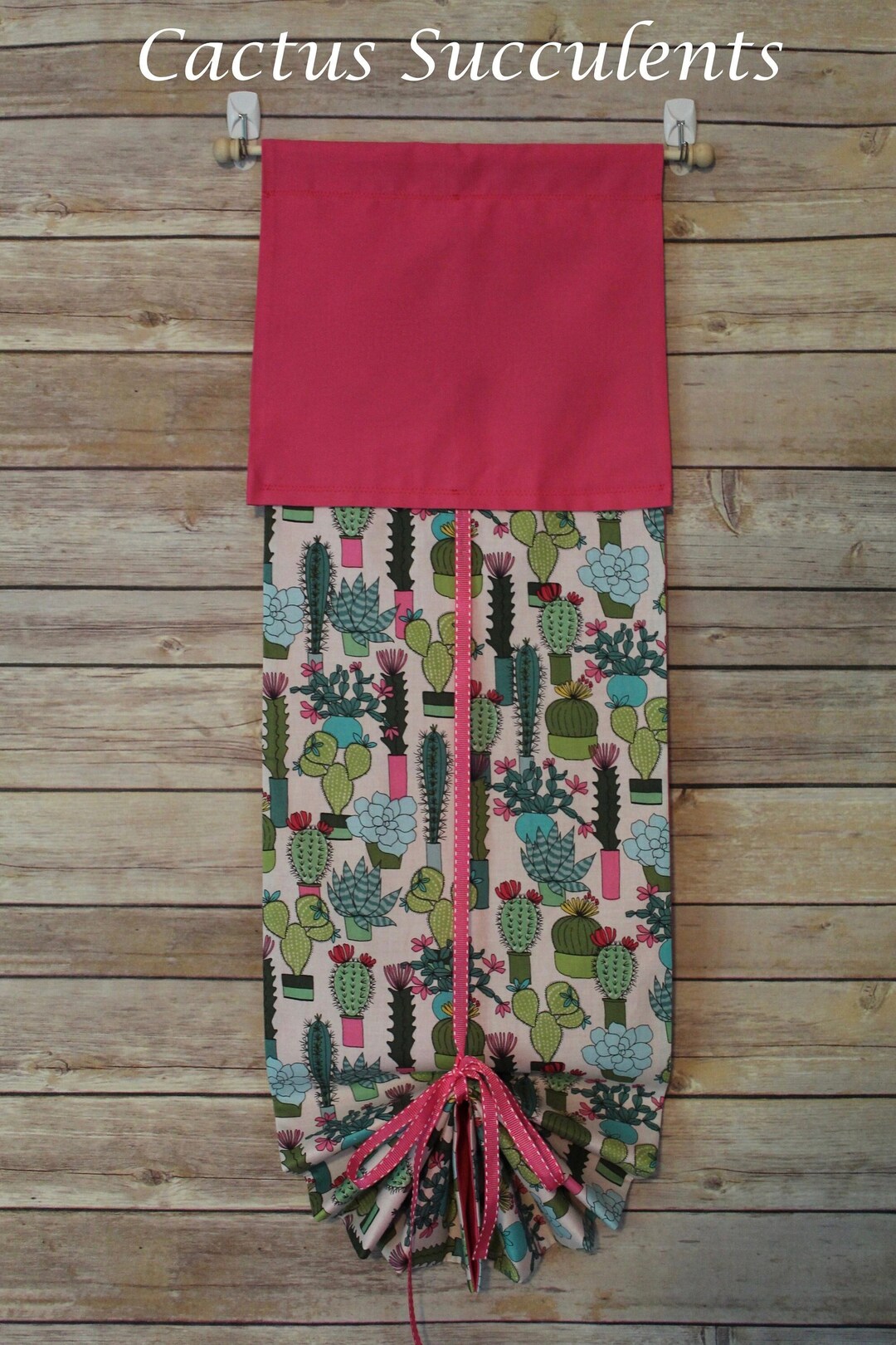 Cactus Succulents--classroom Door Safety Curtain-fan-out Shade - Etsy