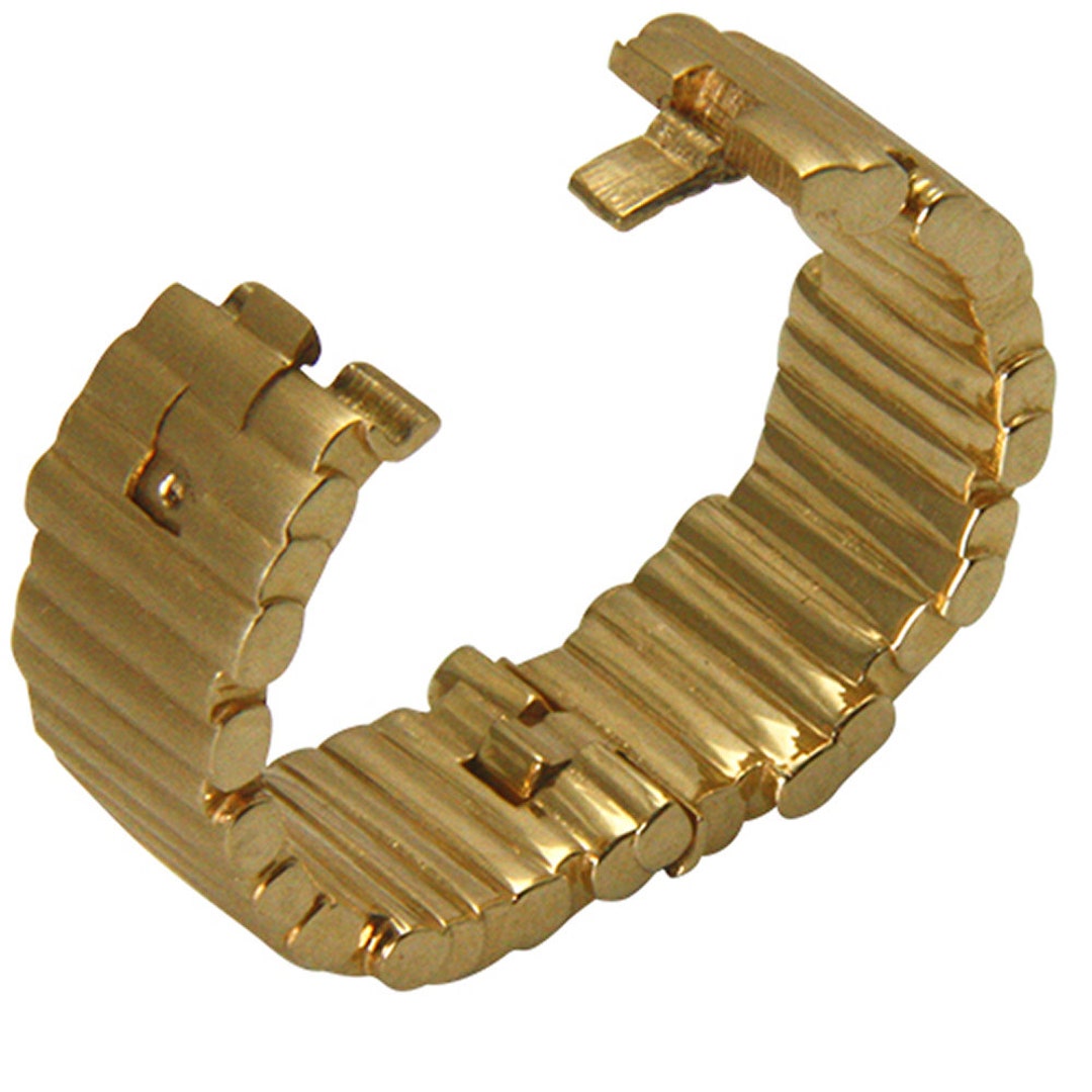 Unfolding Gold Ring "bamboo" (yellow Gold 585, 14K) Arthrosis Ring to ...