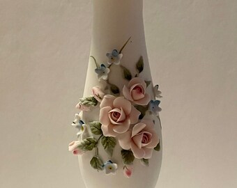 Lefton China Vase - Etsy