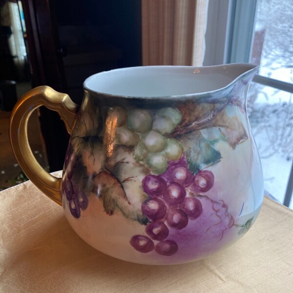 Limoge Pitcher - Etsy